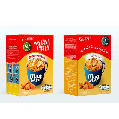 FAIROUS MUG INN INSTANT PASTA WITH 7 DIFFERENT SAUCES - Gulfood 2026