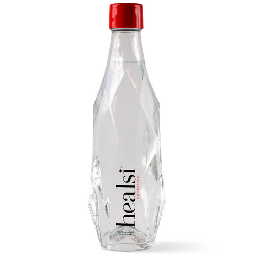 healsi Natural Sparkling - Glass bottle 400ml - Gulfood 2026