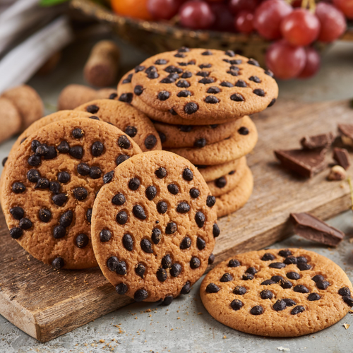 Shortcrust cookies BISCOTTI American with glaze drops - Gulfood 2026