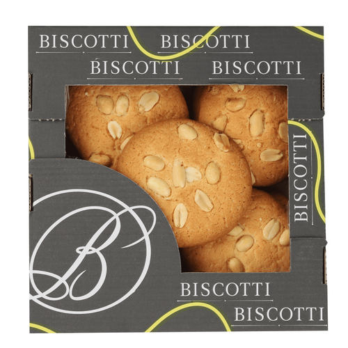Shortcrust cookies BISCOTTI American with peanuts - Gulfood 2026