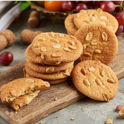 Shortcrust cookies BISCOTTI American with peanuts - Gulfood 2026