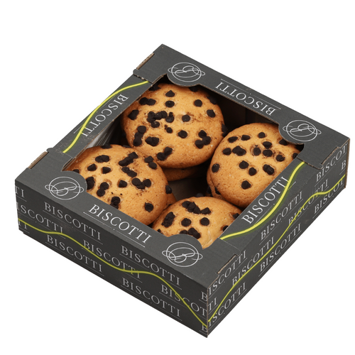 Shortcrust cookies BISCOTTI American with glaze drops - Gulfood 2026