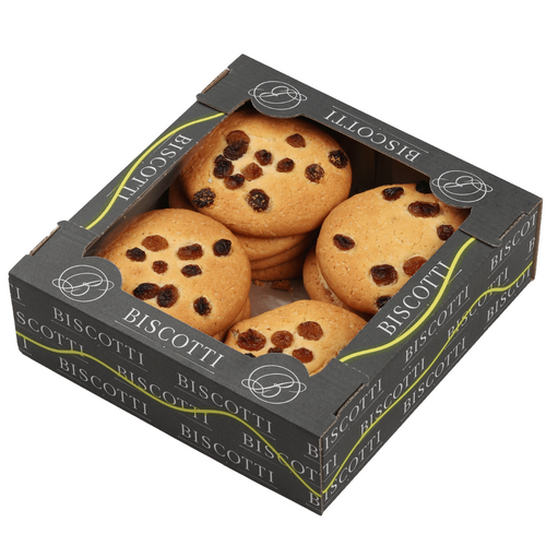 Shortcrust cookies BISCOTTI American with raisins - Gulfood 2026
