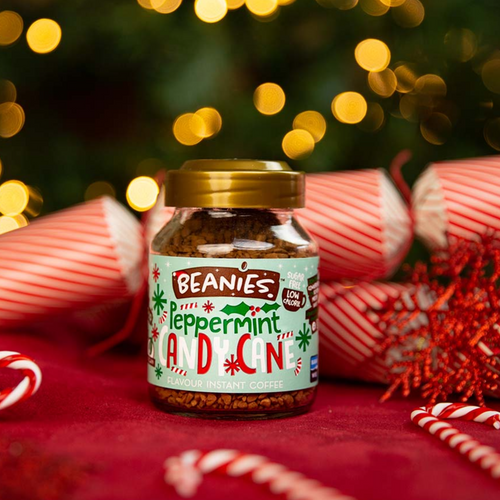 Beanies Peppermint Candy Cane Flavour Coffee - Gulfood 2026