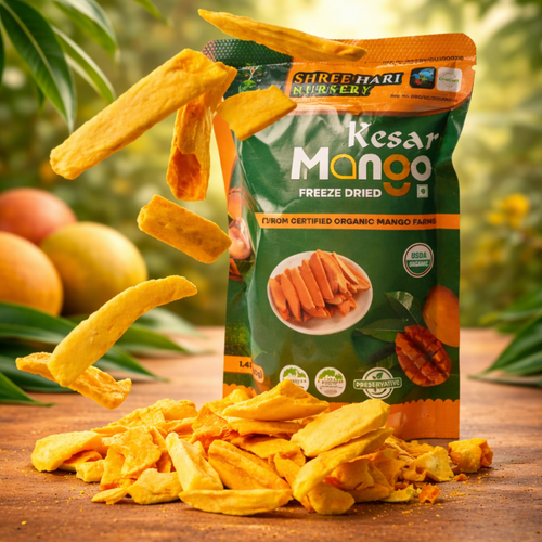 ORGANIC KESAR MANGO FREEZE DRIED SLICE - Gulfood 2026