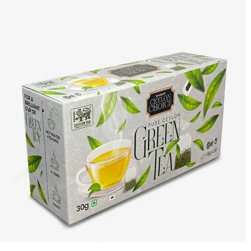 Harrow Ceylon Choice Pure Ceylon Green Tea 30g - Gulfood 2026