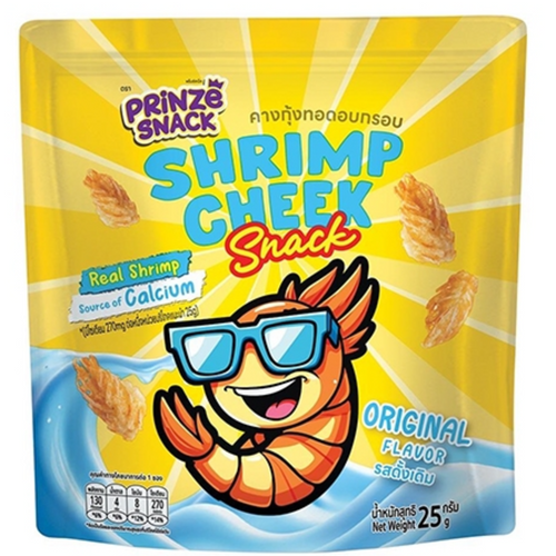 Shrimp Cheek Snacks Original Flavor 25g - Gulfood 2026