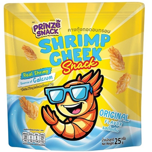 Shrimp Cheek Snacks Original Flavor 25g - Gulfood 2026