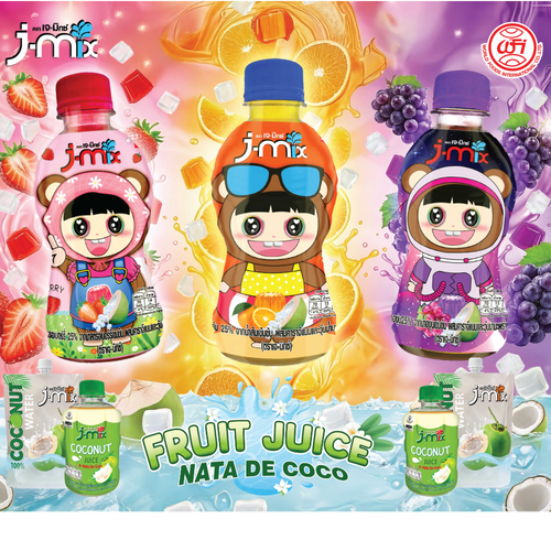 J-MIX FRUIT JUICE WITH CARRAGEENAN AND NATA DE COCO - Gulfood 2026