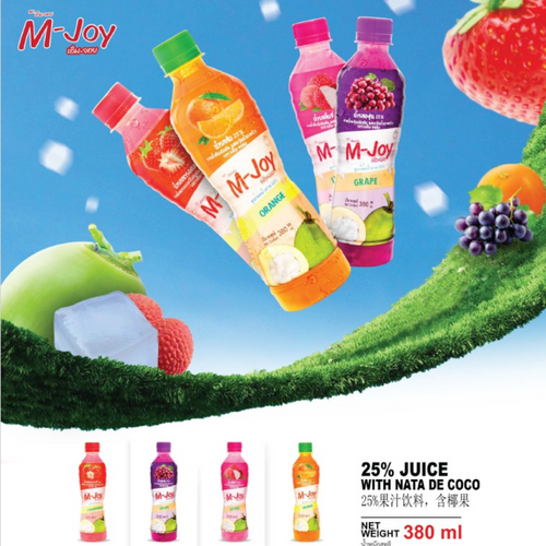 M-JOY FRUIT JUICE WITH NATA DE COCO - Gulfood 2026