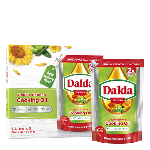 Dalda Cooking Oil 1Ltr Stand-up Pouch - Gulfood 2026