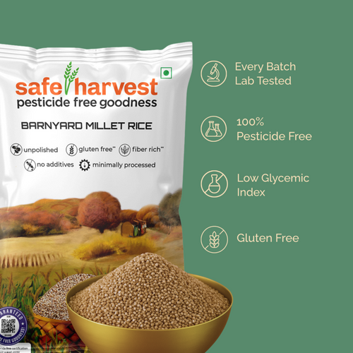 Safe Harvest Pesticide Free Barnyard Millet - Gulfood 2026