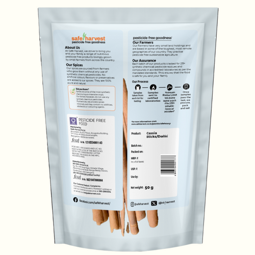 Safe Harvest Pesticide Free Cassia Sticks - Gulfood 2026