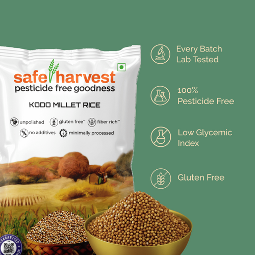 Safe Harvest Pesticide Free Kodo Millet - Gulfood 2026