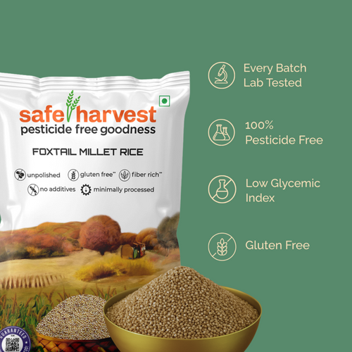 Safe Harvest Pesticide Free Foxtail Millet - Gulfood 2026