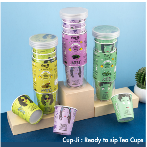 Cup-Ji Ready to Sip Green Tea Cups - Gulfood 2026