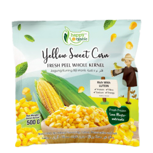 Happy Organic Frozen Sweet Corn Full Kernel series - Gulfood 2026